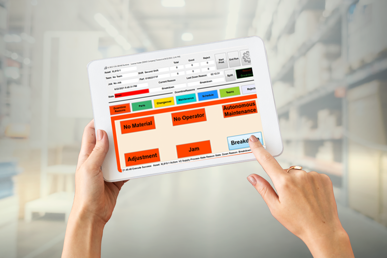 Sistema OEE - Integra XL Lean Too | 81 2355 1846